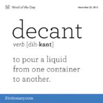 WHAT IS A DECANT? SO GLAD YOU ASKED! - My Fabulous Fragrance